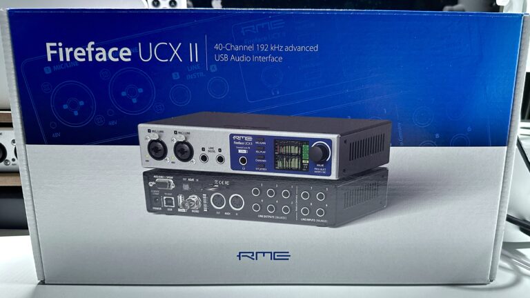 とっても人気なRME Fireface UCX IIをレビューしてみた~使用編~ | beesic